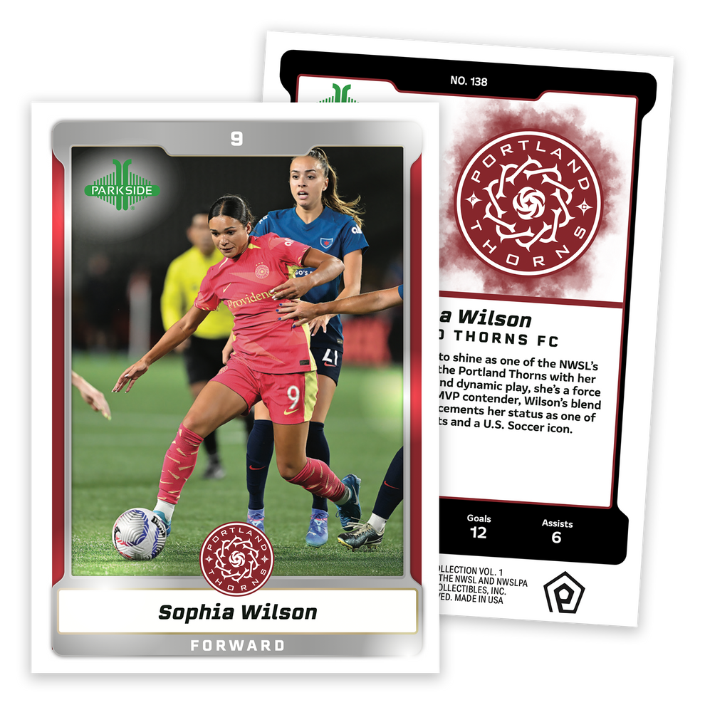NWSL Womens Soccer Collectible Trading Cards – Parkside Collectibles