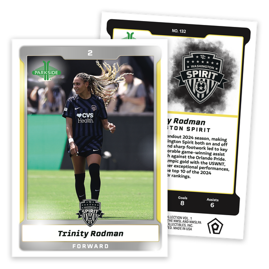 NWSL Womens Soccer Collectible Trading Cards – Parkside Collectibles