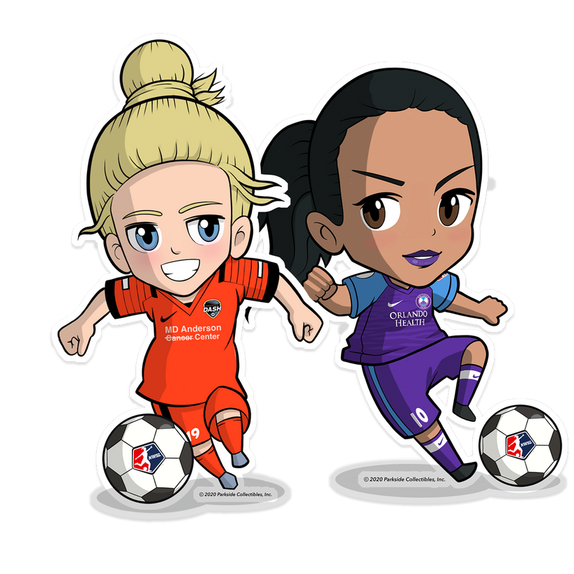 NWSL Womens Soccer CHIBIS STICKER SET: VOL 1 – Parkside Collectibles